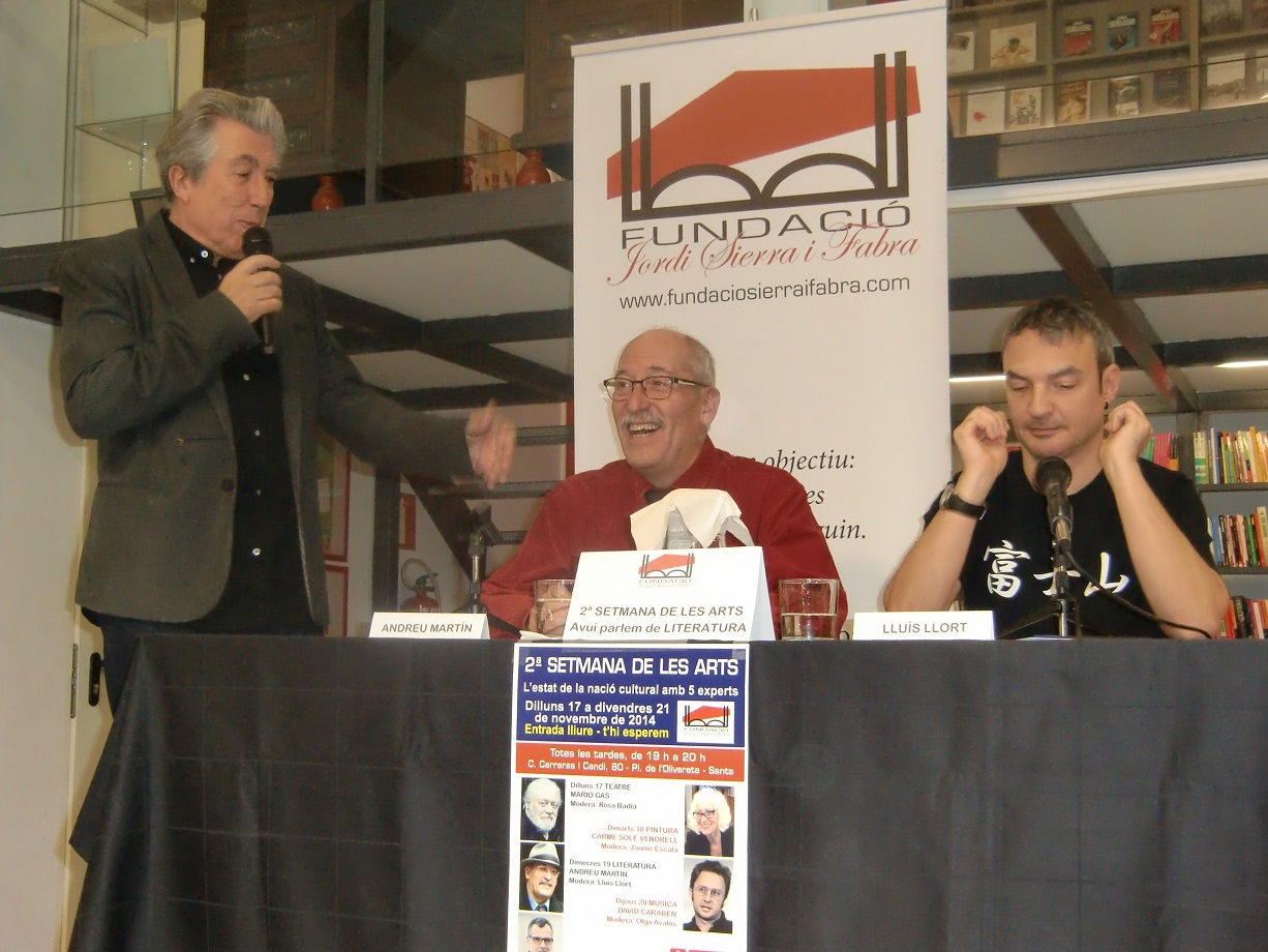 ¡Andreu Martín en la 2a Setmana de les Arts! – Mucho Más Que Un Libro